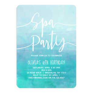 Wellness Einladungen | Zazzle.de
