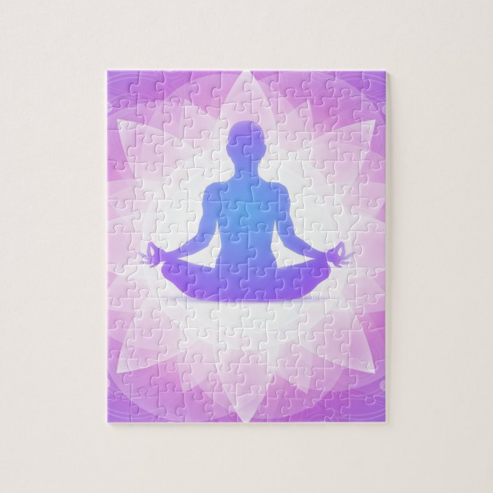 Yoga-Meditation Puzzle | Zazzle.de